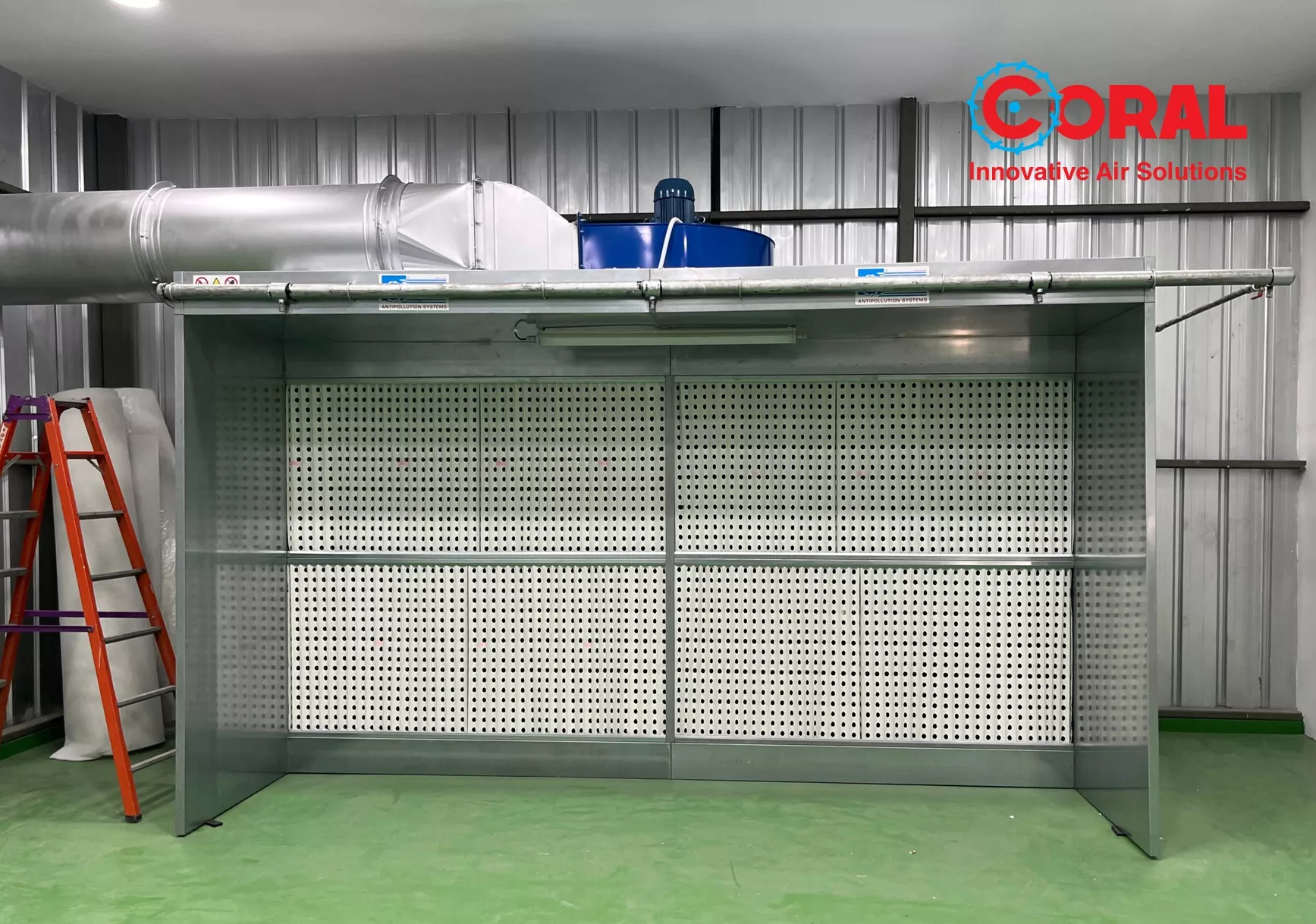 Enhancing spray painting efficiency with Coral’s advanced booth ...